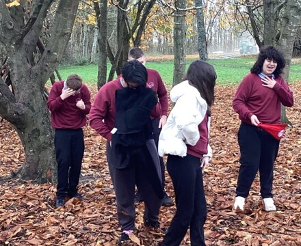 Class 24 have Fun at Plessey Woods - Latest News - Thomas Bewick School