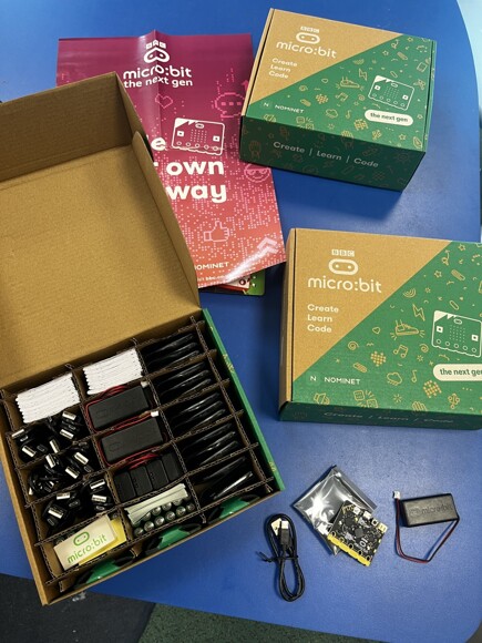 Thomas Bewick Receive Microbit Coding Devices! - Latest News - Thomas ...