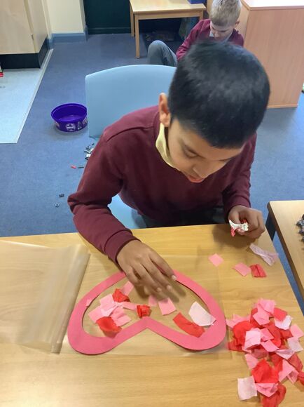 Class 19 Celebrated Valentine’s Day! - Latest News - Thomas Bewick School