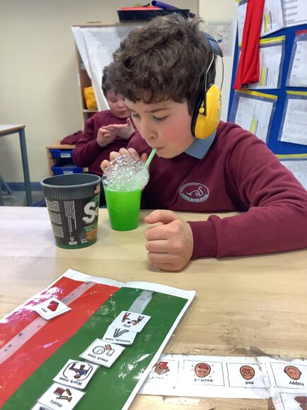 This Week Class 30 Enjoyed their Bubble Blowing Attention Autism ...
